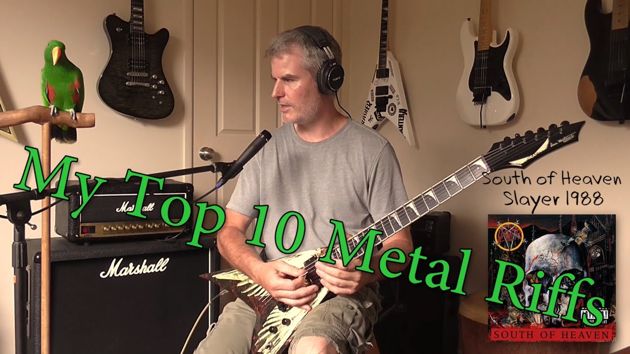 My Top 10 Metal Riffs... - YouTube