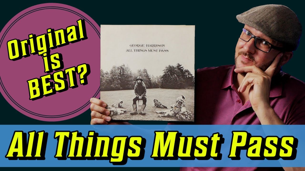 George Harrison All Things Must Pass Poster