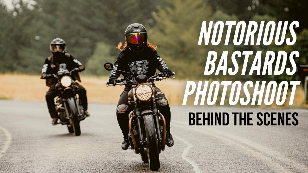 Vlog - Behind the scenes of a Notorious Bastards photoshoot - YouTube
