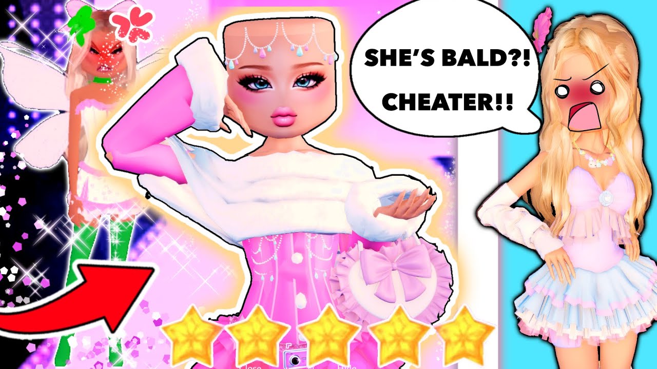 Can I win in Dress To Impress BALD? *CRAZY* BALD challenge! 👩‍🦲😱 - YouTube