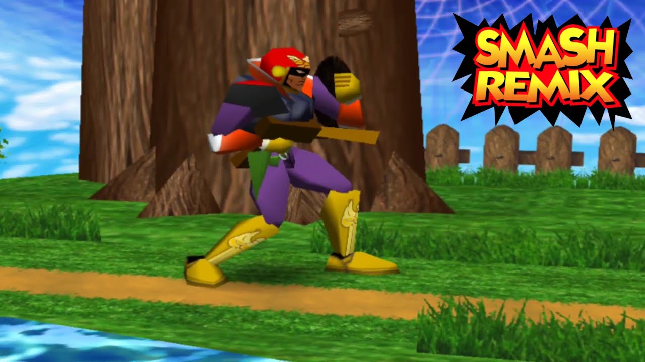 Smash Bros Remix HD Textures All Star Mode Very Hard Captain Falcon ...