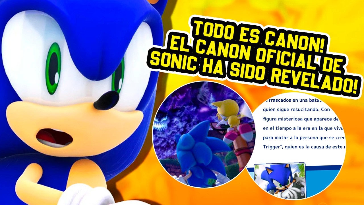 EL CANON DE SONIC SE VA AL DIABLO… O FINALMENTE TIENE SENTIDO? 🤔 - YouTube