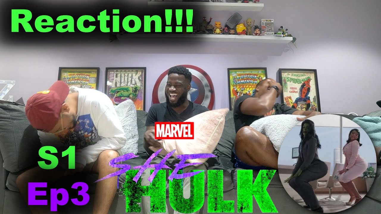 SHE-HULK EPISODE 3 GROUP REACTION REACTION | THE PEOPLE VS EMIL BLONSKY ...
