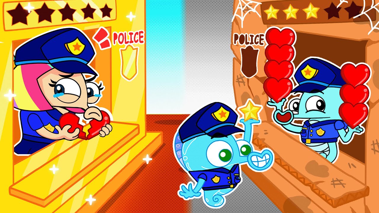 I Want to Be A Police Officer 👮‍♂️ Police Officer Song 🎶 Seahorse ...