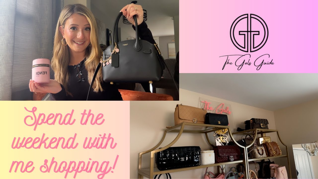 VLOG - Spend the weekend with me! Handbags + TJ Maxx Haul + Fall ...