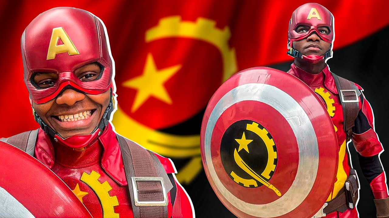 Construí uma ARMADURA INDESTRUTÍVEL do CAPITÃO ANGOLA pro BAPTISTA ...