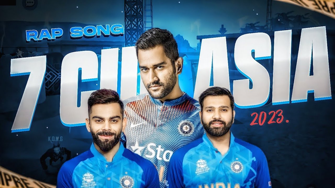 Rap - 7 Cup Ki 7 Kahani | New Cricket Rap Song 2023 | Asia Cup 2023 ...