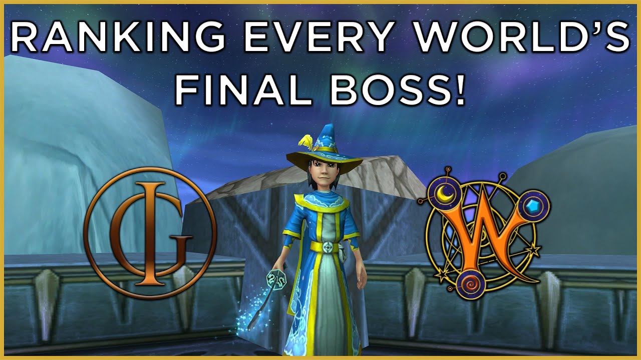 RANKING Every World's FINAL BOSS In Wizard101! - YouTube