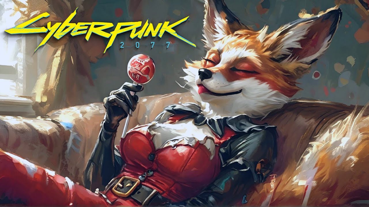 Киберпанк 2077: Призрачная свобода с Wolfmks Female Furry Fox #27 - YouTube