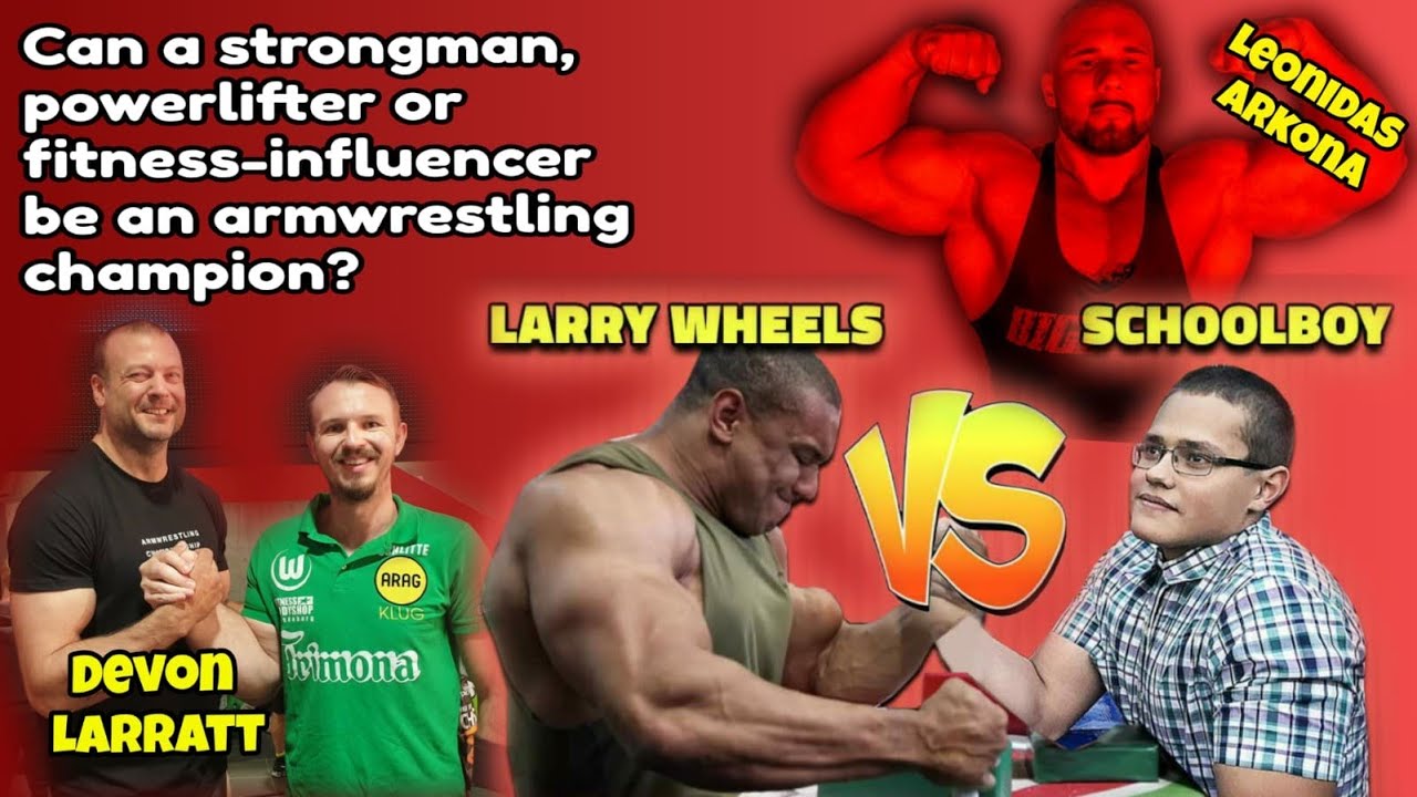 Strongmen, powerlifters and fitness-influencers in armwrestling. Can ...
