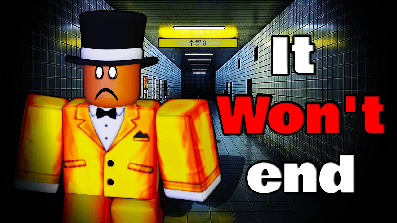 I ESCAPED the most MIND BENDING ROBLOX GAME [Exit 8] - YouTube