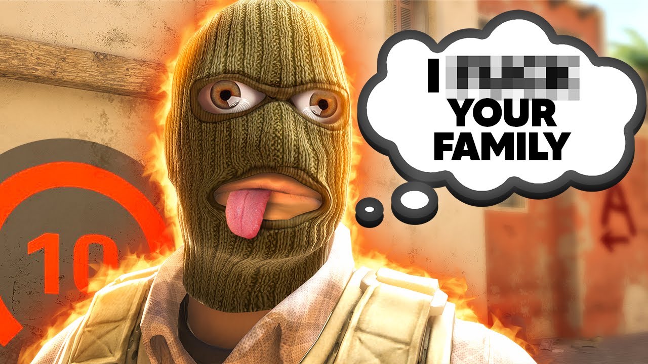 I met a SUPER toxic CS2 TRYHARD... - YouTube