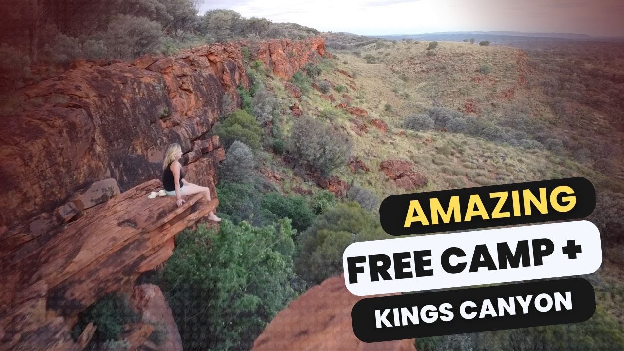 Incredible Cliffside Camping: Mereenie Loop Drive Adventure and Kings ...