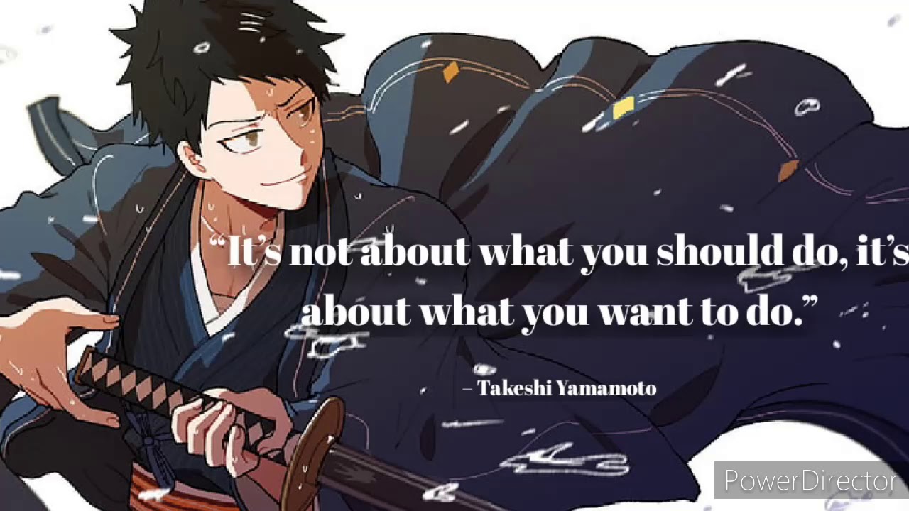 15 anime Swordsman quotes that will lift your spirit - YouTube