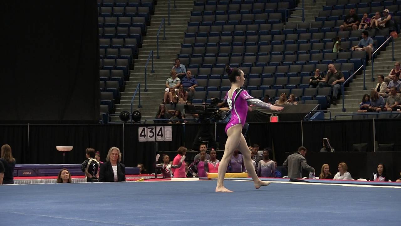 Elena Arenas - Floor Exercise - 2016 Secret U.S. Classic - Junior - YouTube