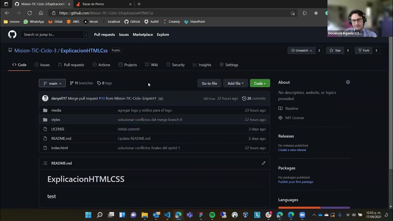 Clase 8 - HTML y CSS 4 - YouTube