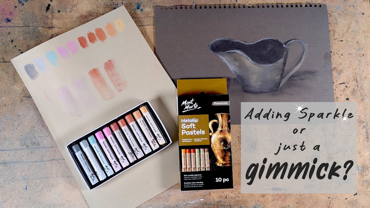 Metallic Soft Pastels: Hidden Gem or Art Supply Hype? 🎨 Mont Moarte ...