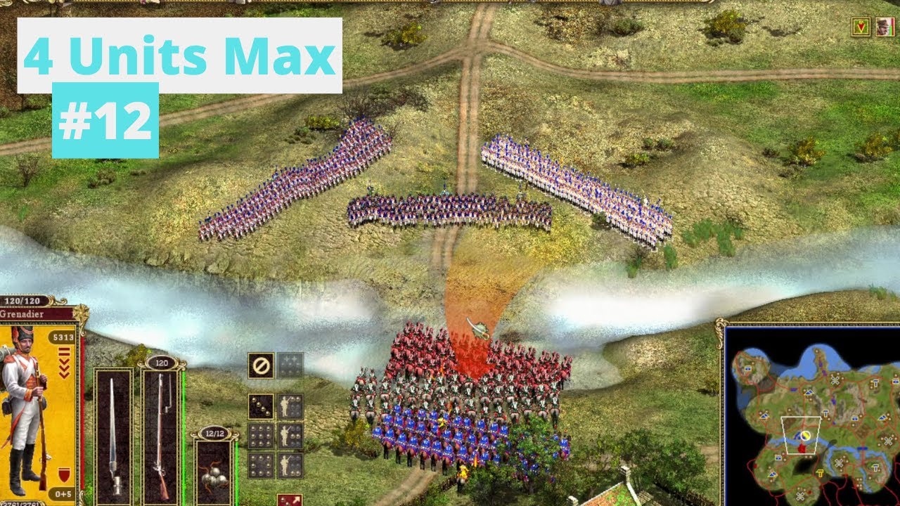 4 Units Max | Cossacks 2: Battle for Europe | Rhine Very Hard | Part 12 ...