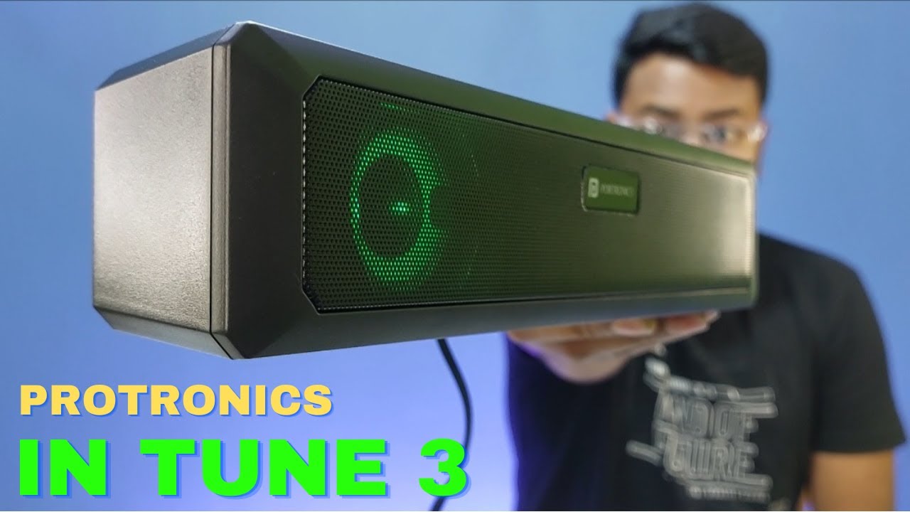 Protronics In Tune 3 | Best Portable Laptop/Desktop Soundbar Unboxing ...