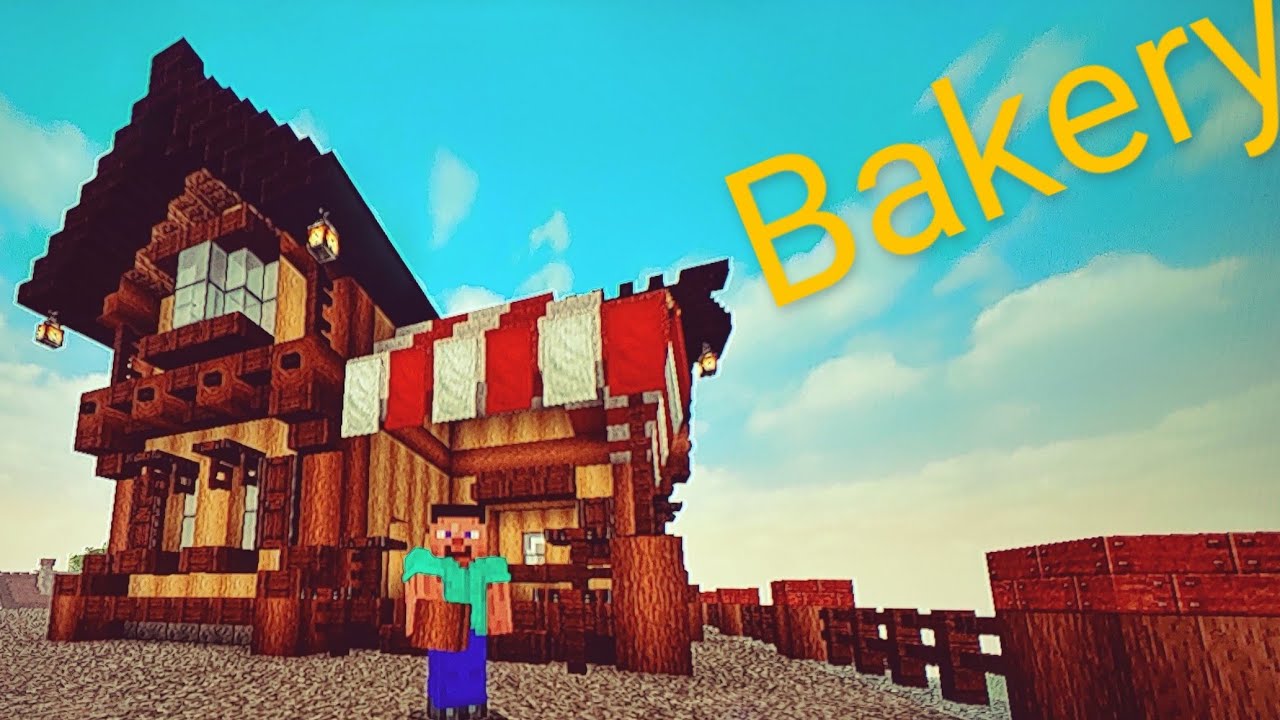 Minecraft: Lets build a bakery.Part 2.TRUE REALISM HD. - YouTube