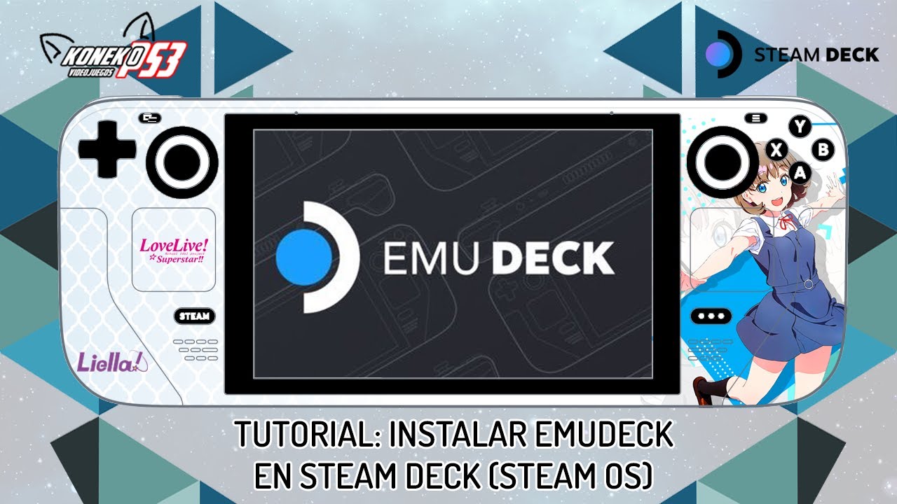 Tutorial: Instalar EMUDECK en Steam Deck - YouTube