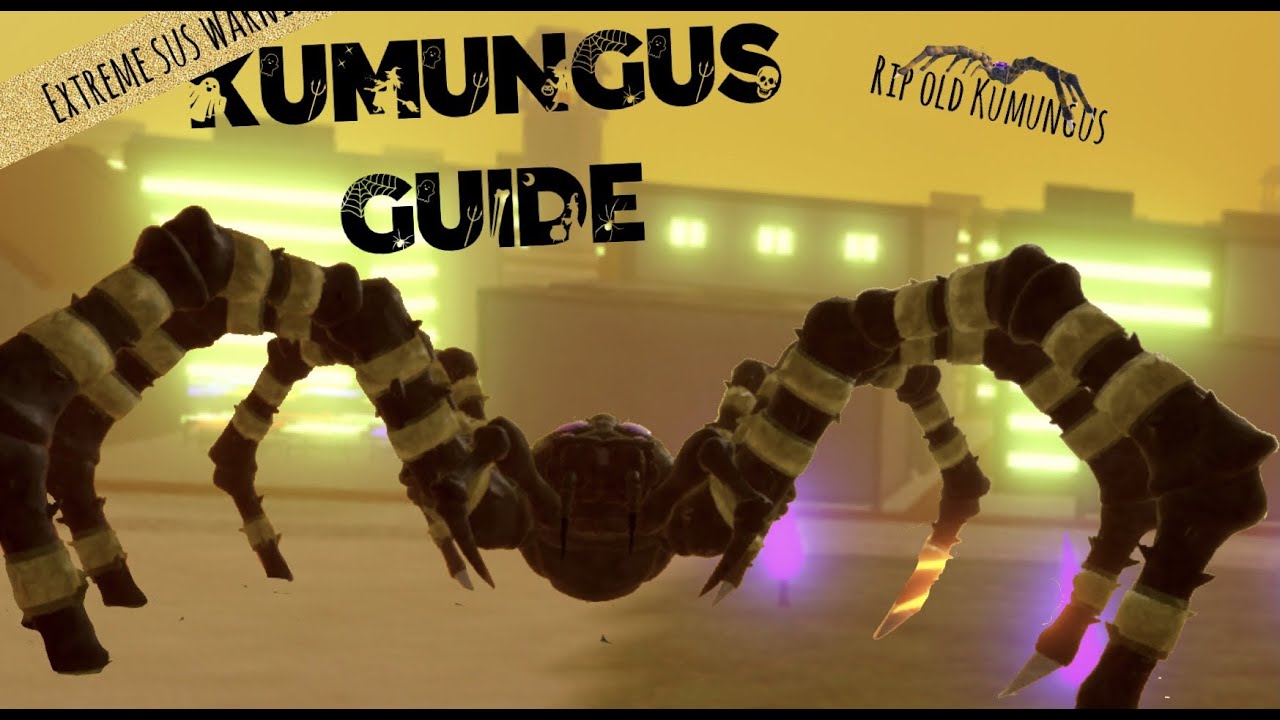 Kumonga Remodel Guide | Kaiju Universe | SUS WARNING | ITS VERY VERY ...