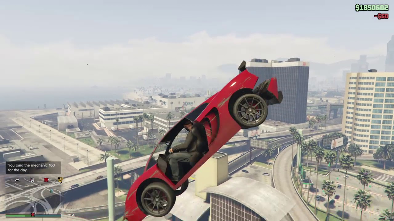 Gta car flip perfection - YouTube