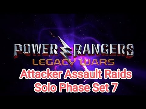How to Play Raids Guide Part 7 Solo Phase Power Rangers Legacy Wars ...