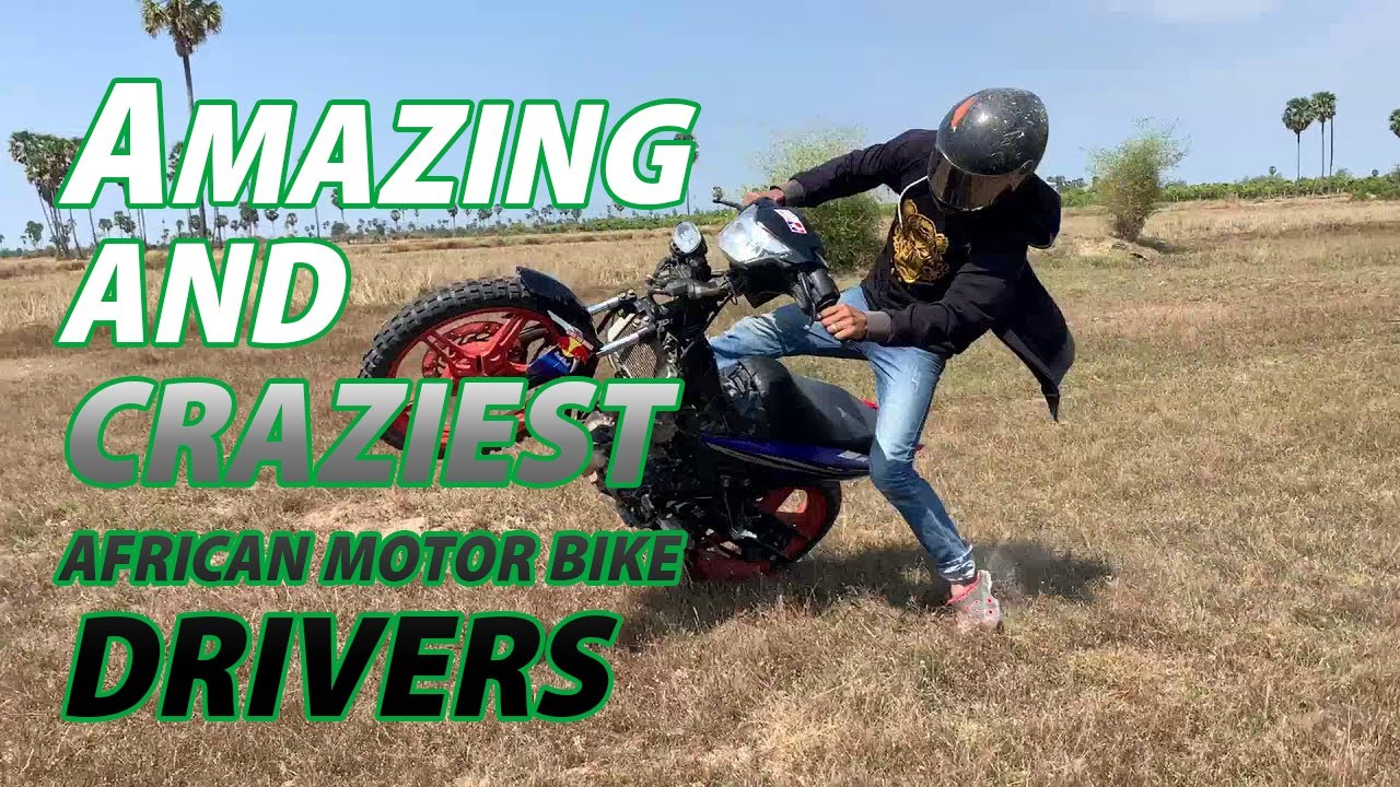 Amazing and craziest African motor bike drivers - YouTube