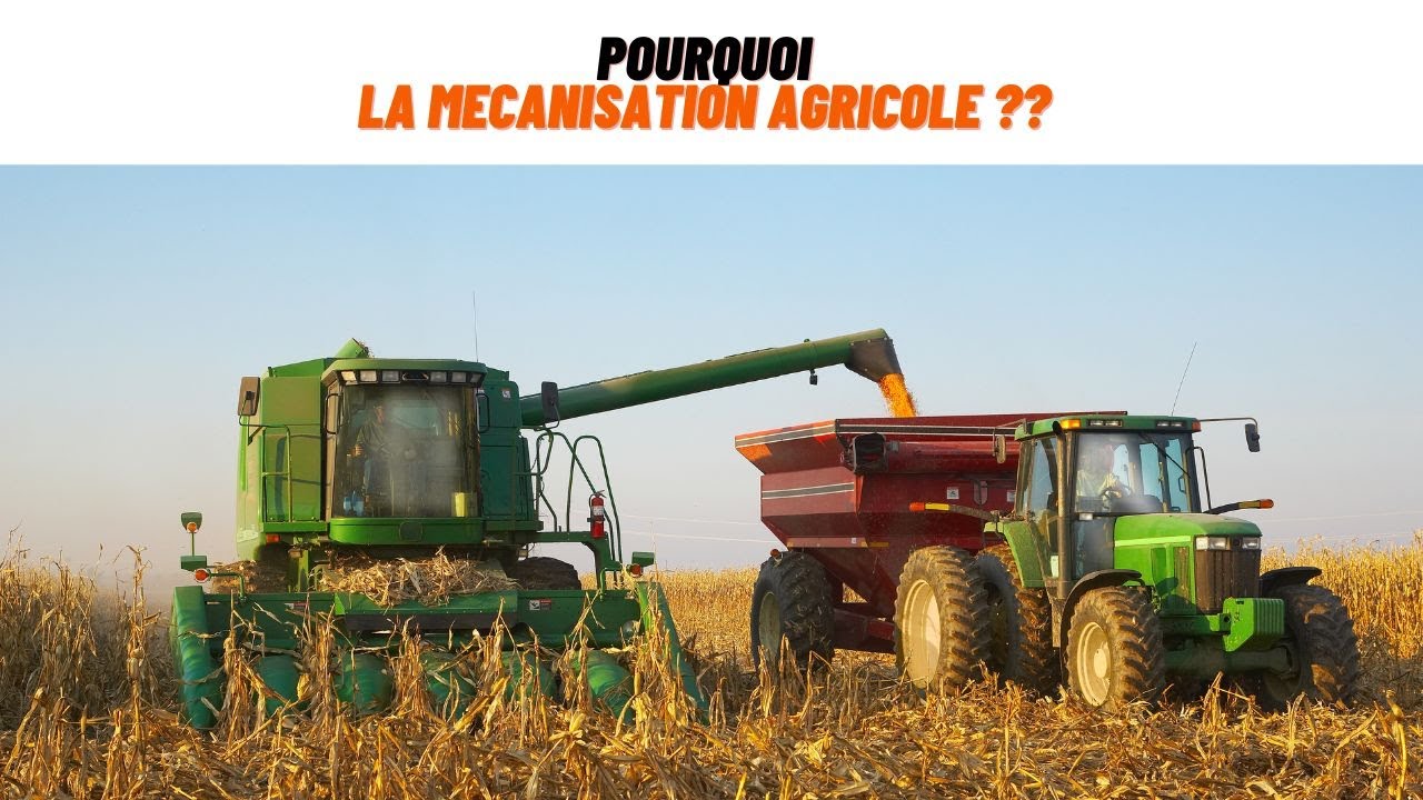 la mécanisation agricole - YouTube