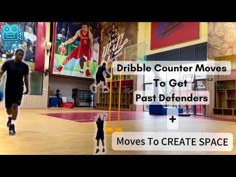 Basketball Shooting & Dribble Counter Moves To Get Past Defenders - YouTube
