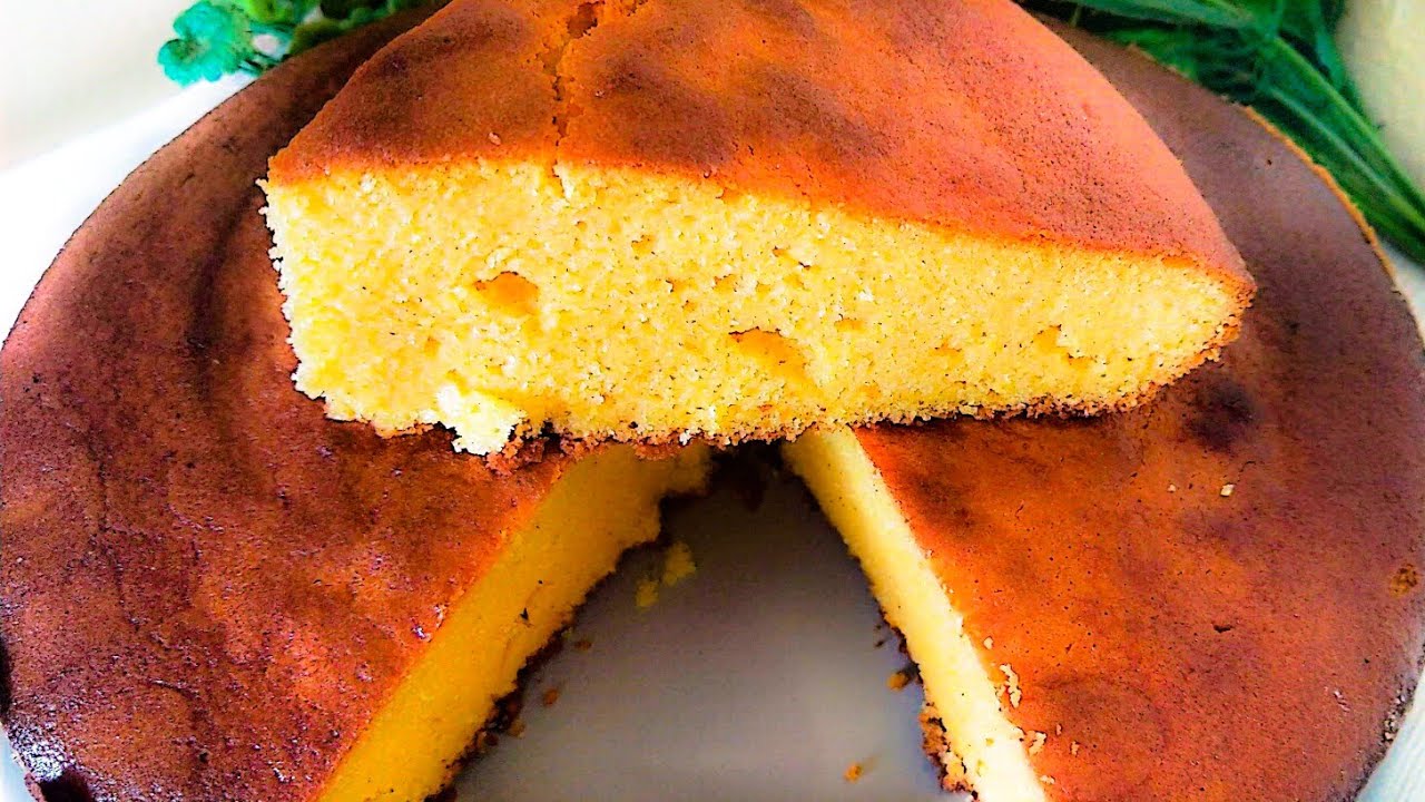 Gâteau à la farine de maïs - YouTube