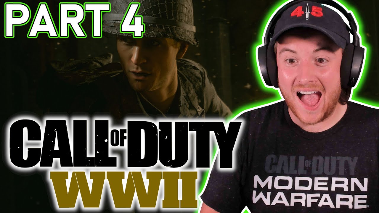 Royal Marine Plays Call Of Duty WW2 For The First Time! Part 4! - YouTube