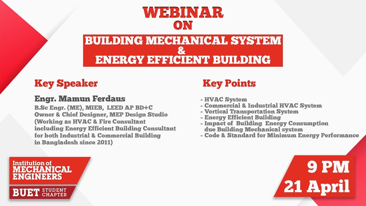Building Mechanical System & Energy Efficient Building - YouTube
