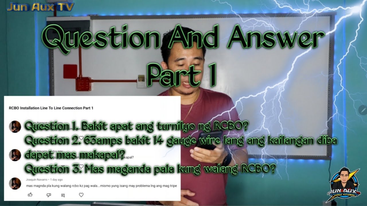 Question and Answer Part 1 - YouTube