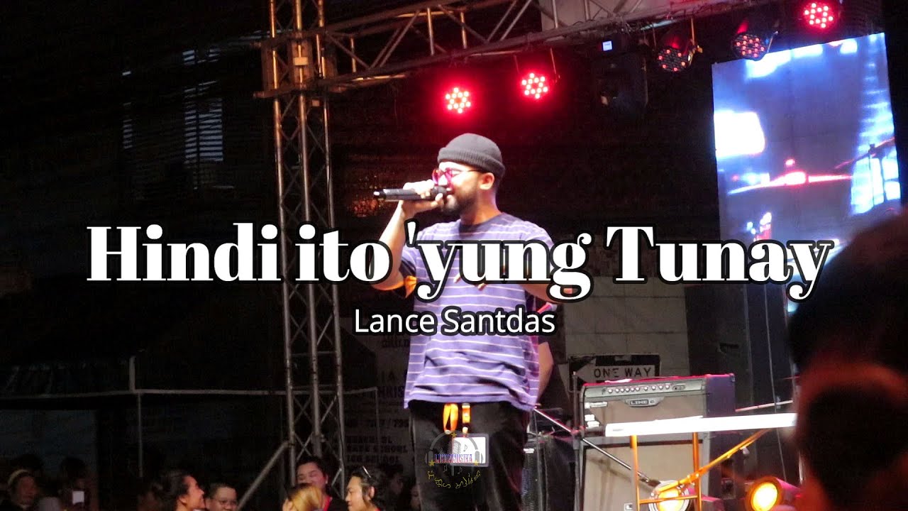 Hindi ito 'yung Tunay - Lance Santdas live at Sangguniang Kabataan ng ...