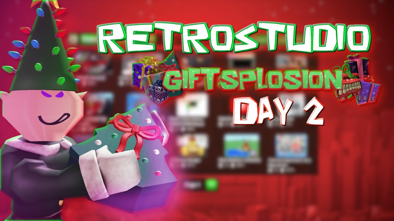 Retrostudio: Giftsplosion Day 2 - YouTube