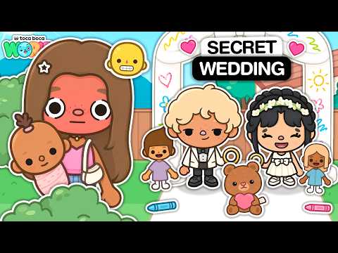 LUKA HAD A SECRET WEDDING WITH HIS CRUSH!? 😱 (EP 35) | Toca Life World Family Roleplay 🌍