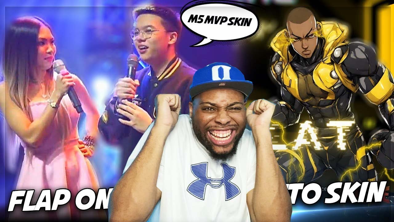 Ask VeLL Reacts FLAPTZY on HIS M5 FINALS MVP SKIN . . .PAQUITO . . 😮 ...