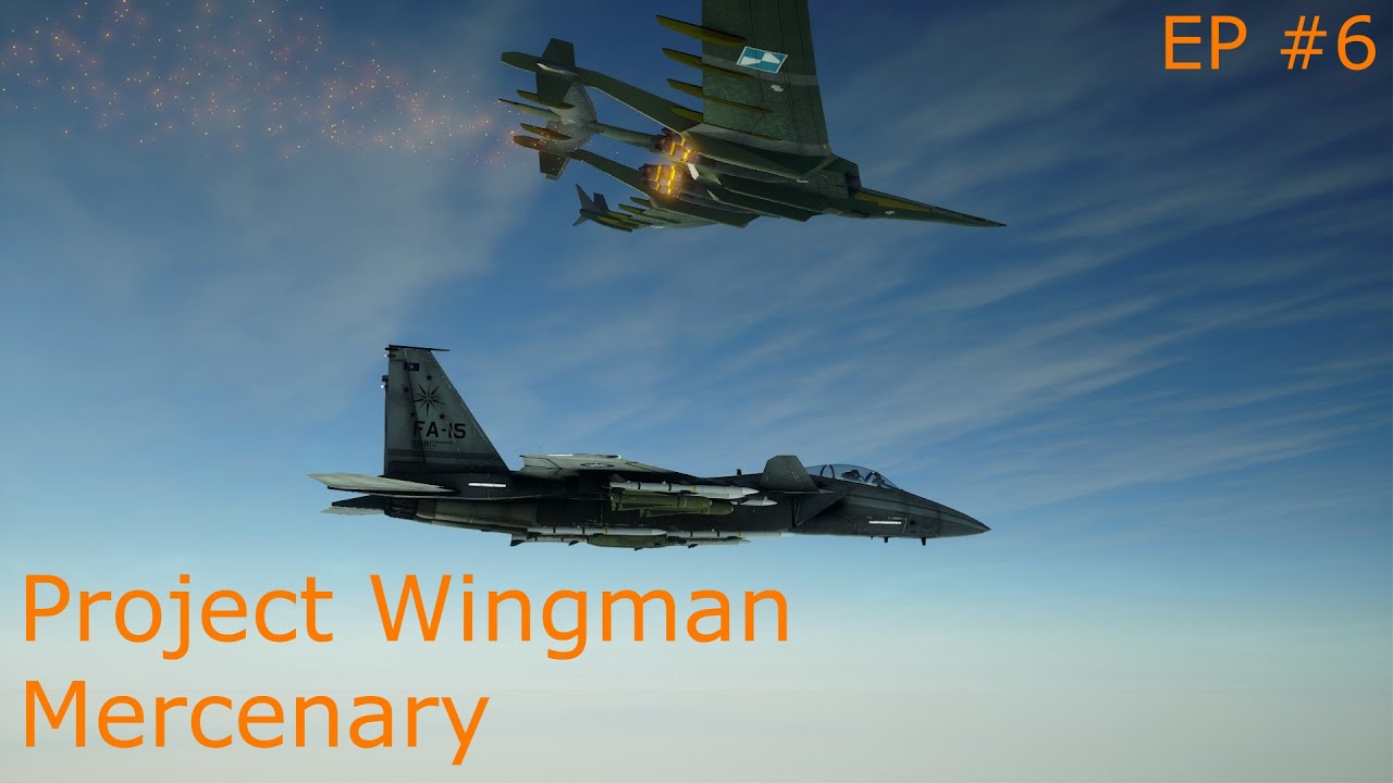 Project Wingman Mercenary Difficulty Mission 6 - YouTube