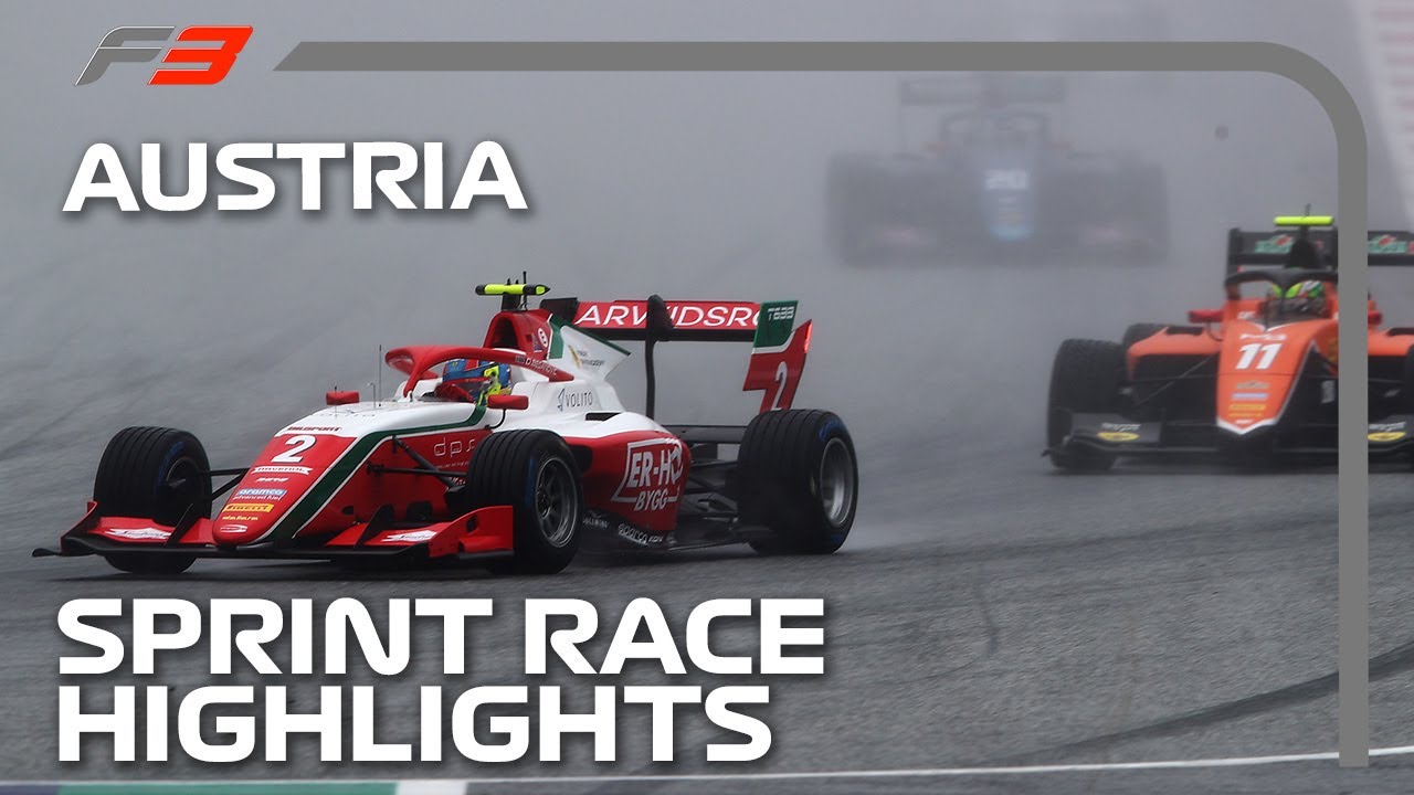 F3 Sprint Race Highlights | 2023 Austrian Grand Prix - YouTube