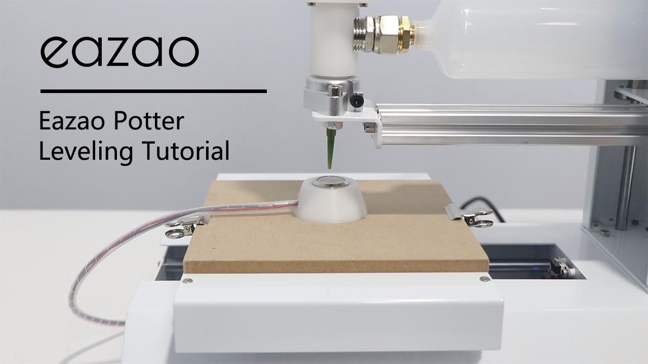 3D Printer Tutorial | Eazao Potter Leveling Tutorial - YouTube