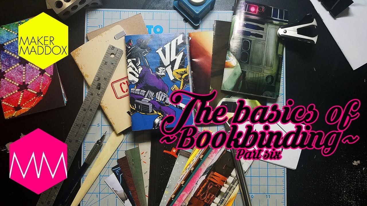 How to make a FIELD NOTES style notebook // Bookbinding Basics ep.6 ...