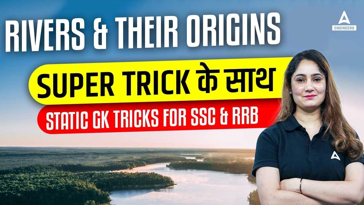 Rivers and Their Origin | Rivers of India | Super Trick to Remember ...