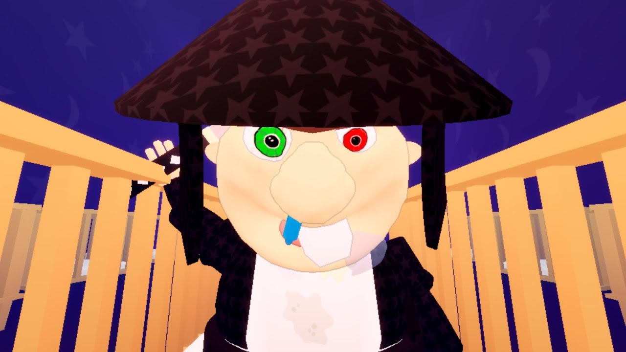 Tente escapar do bebê ninja Roblox 😱 - YouTube