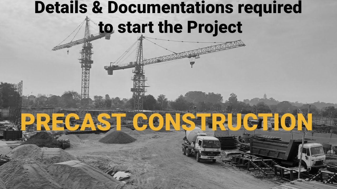 Precast construction Technology | How to start a Precast construction ...