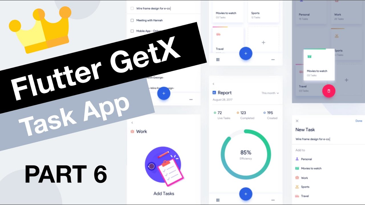 Flutter GetX Task Todo App Tutorial | App from Scratch Part 6 - YouTube