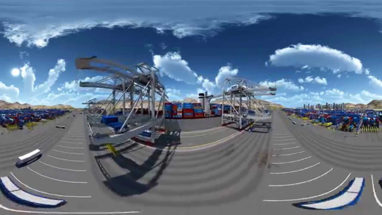 360 container terminal experience - YouTube