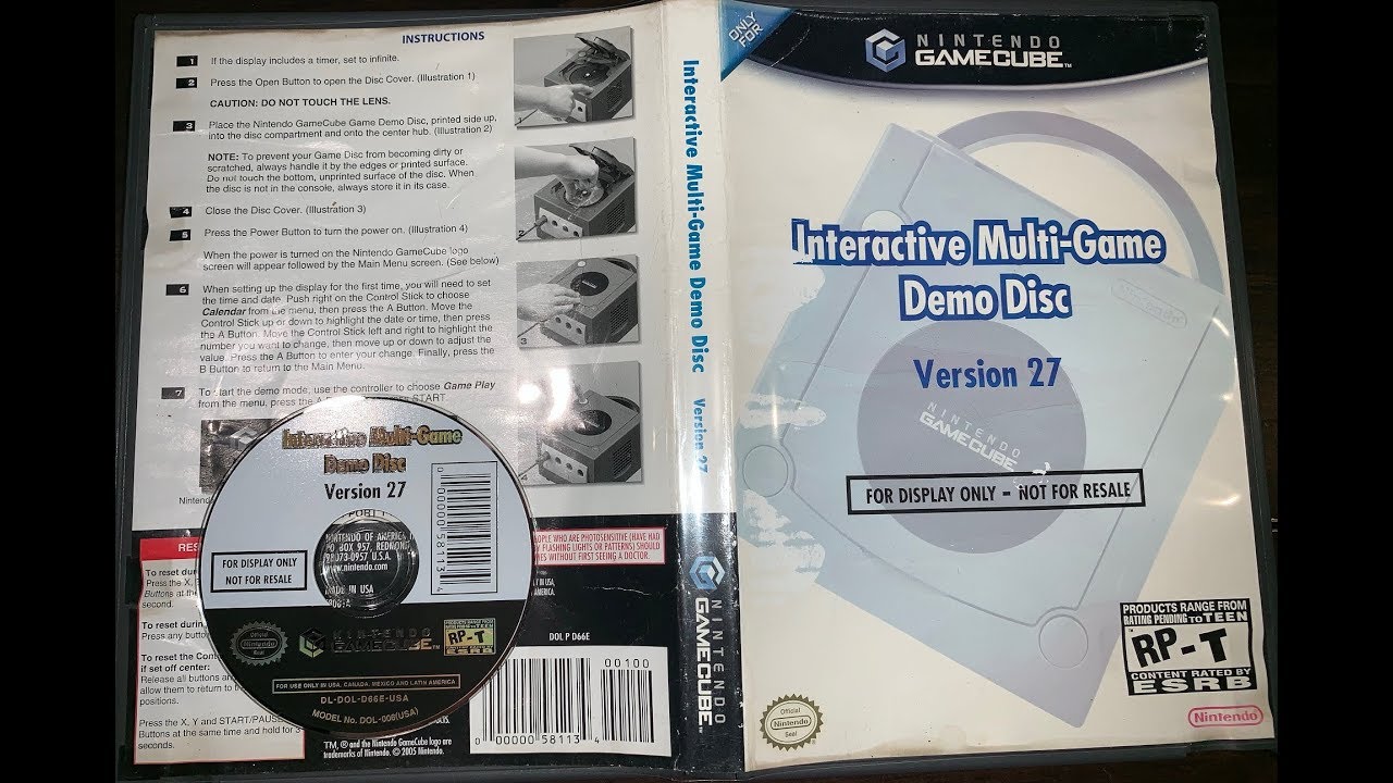 Interactive Multi-Game Demo Disc Version 27 - Demos Series - Episode 46 ...
