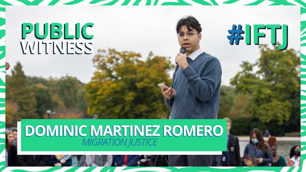 Dominic Martinez Romero - Migration Justice Public Witness Speaker ...